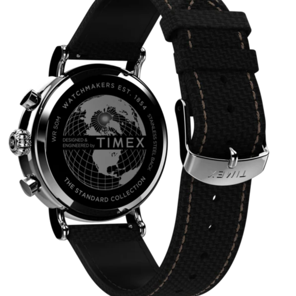 Timex Standard Chronograph 41mm Fabric Strap Watch – London Lush